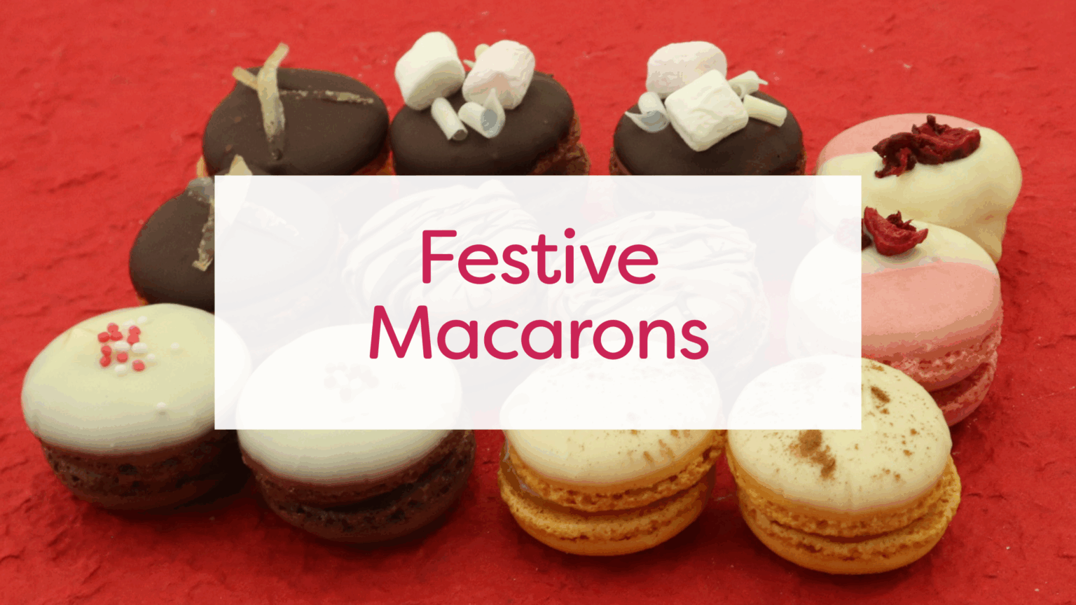 Festive Macarons | Keylink Limited